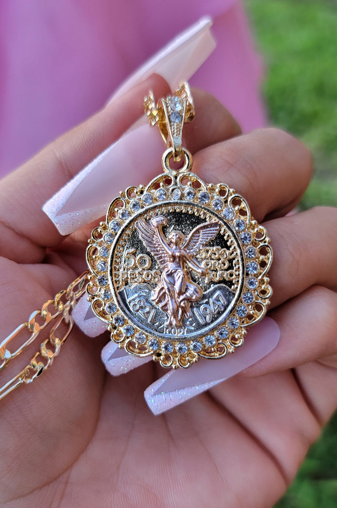 "Centenario" 14K Gold Plated Necklace – The Pretty Rag